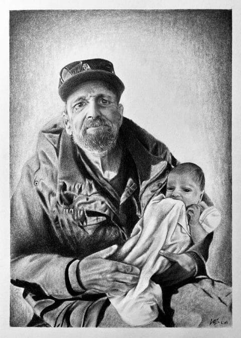 Personalised Portraits | Handcrafted Art by Human Touch Portraits